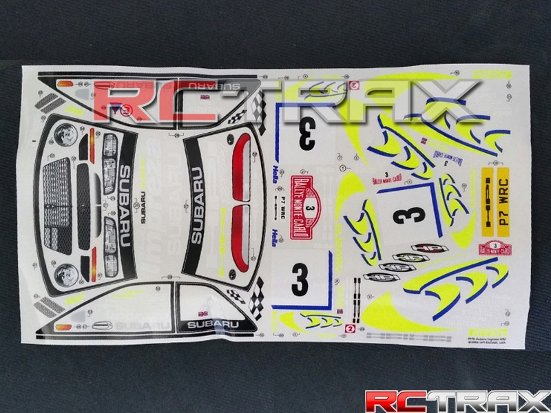 HPI 7312 Karoseria SUBARU IMPREZA WRC BODY 190 mm - Sklep RCTRAX